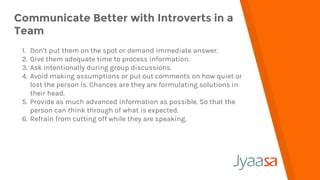 Communication for ‘nerds’ | PPT