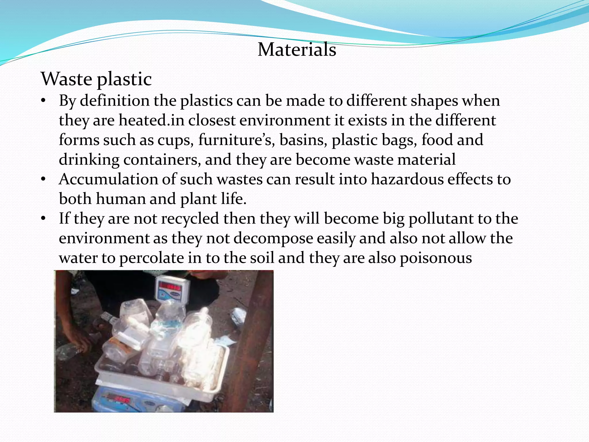 plastic bricks | PPTX