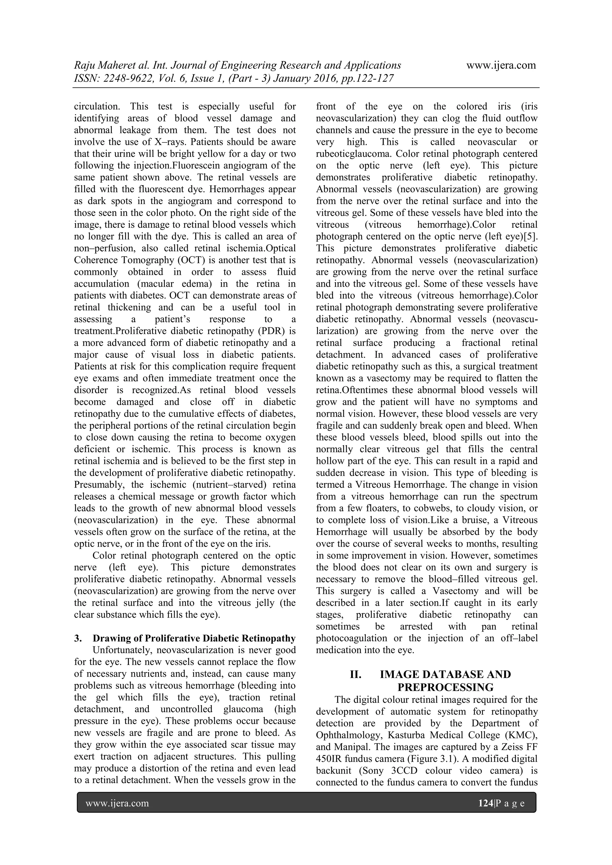 Automatic Detection Non Proliferative Diabetic Retinopathy Using Image Processing Techniques Pdf