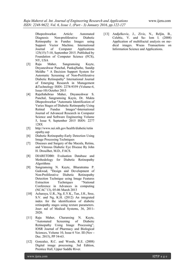 Automatic detection Non-proliferative Diabetic Retinopathy using image ...