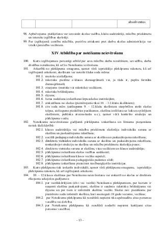 Iekšējās kārtības noteikumi | PDF