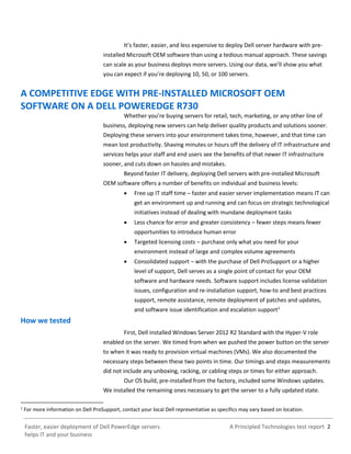 Faster, easier deployment of Dell PowerEdge servers helps it and your ...