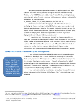 Faster, easier deployment of Dell PowerEdge servers helps it and your ...