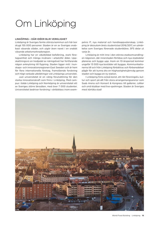 World Food Building in Linköping | PDF