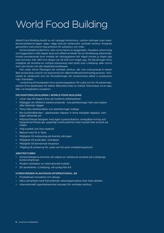 World Food Building in Linköping | PDF