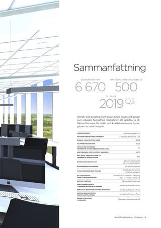 World Food Building in Linköping | PDF