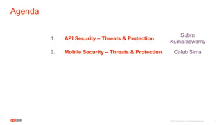 Protecting APIs from Mobile Threats- Beyond Oauth | PPT