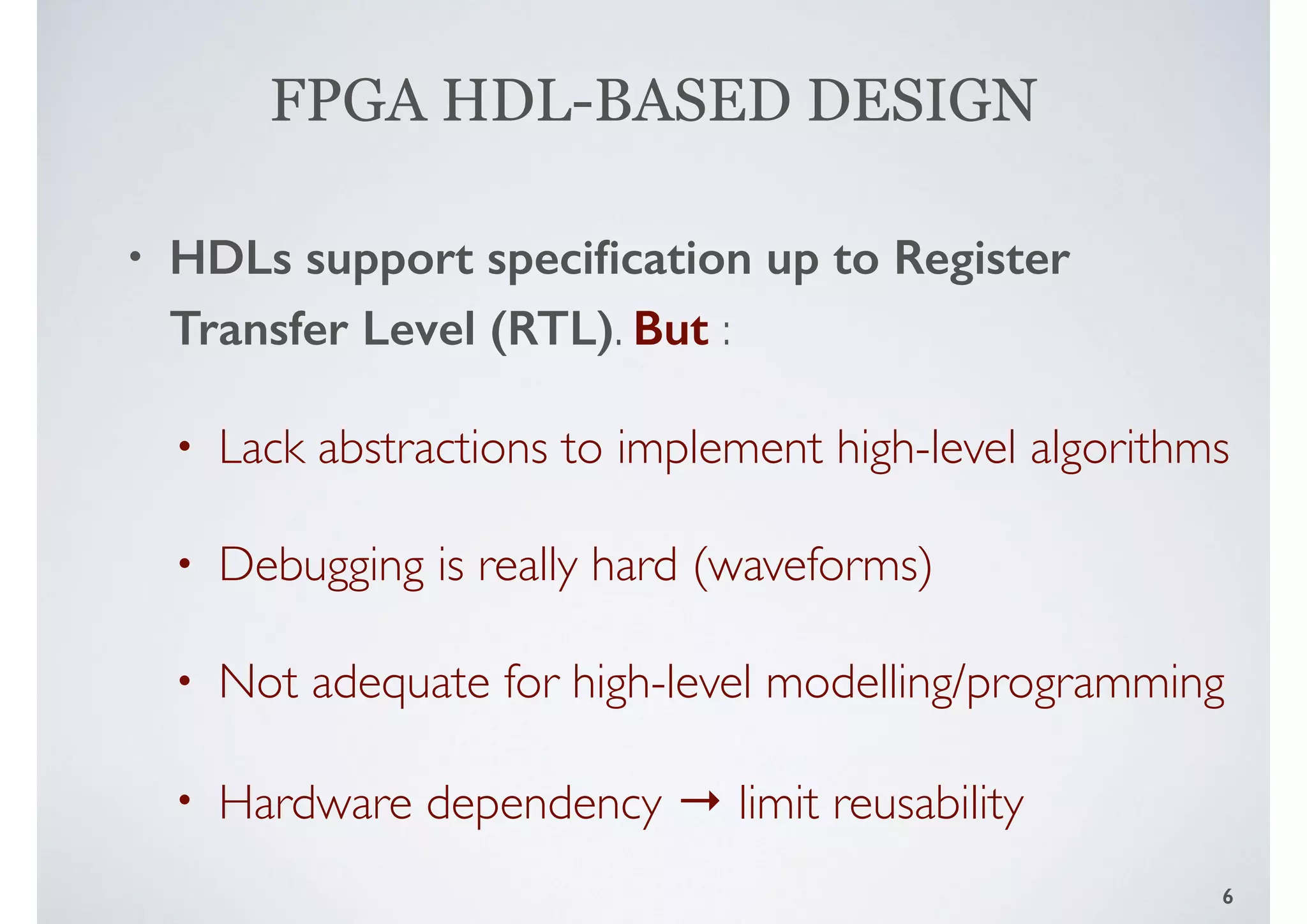 Toward a Methodology to turn Smalltak code into FPGA | PDF