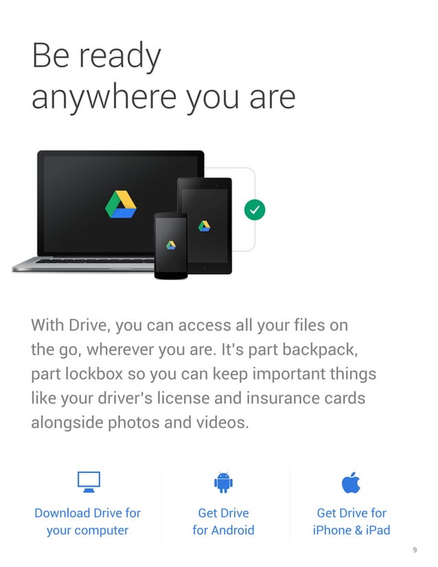 How to get started with drive | PDF