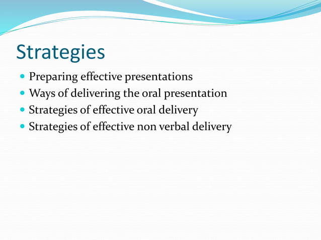 Strategies for effective oral presentations | PPTX | Science