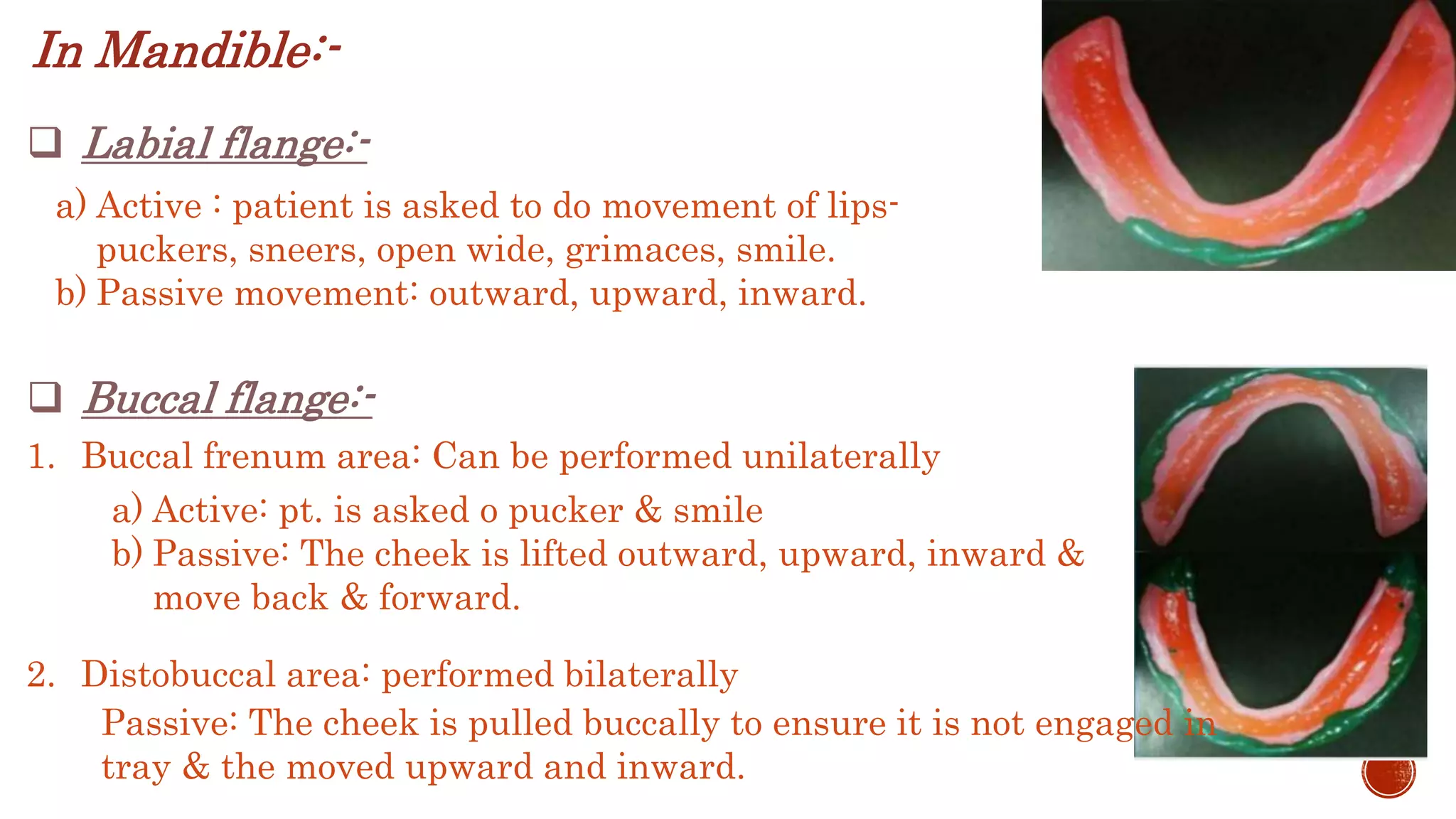 Border Moulding prosthodontics ppt | PPTX