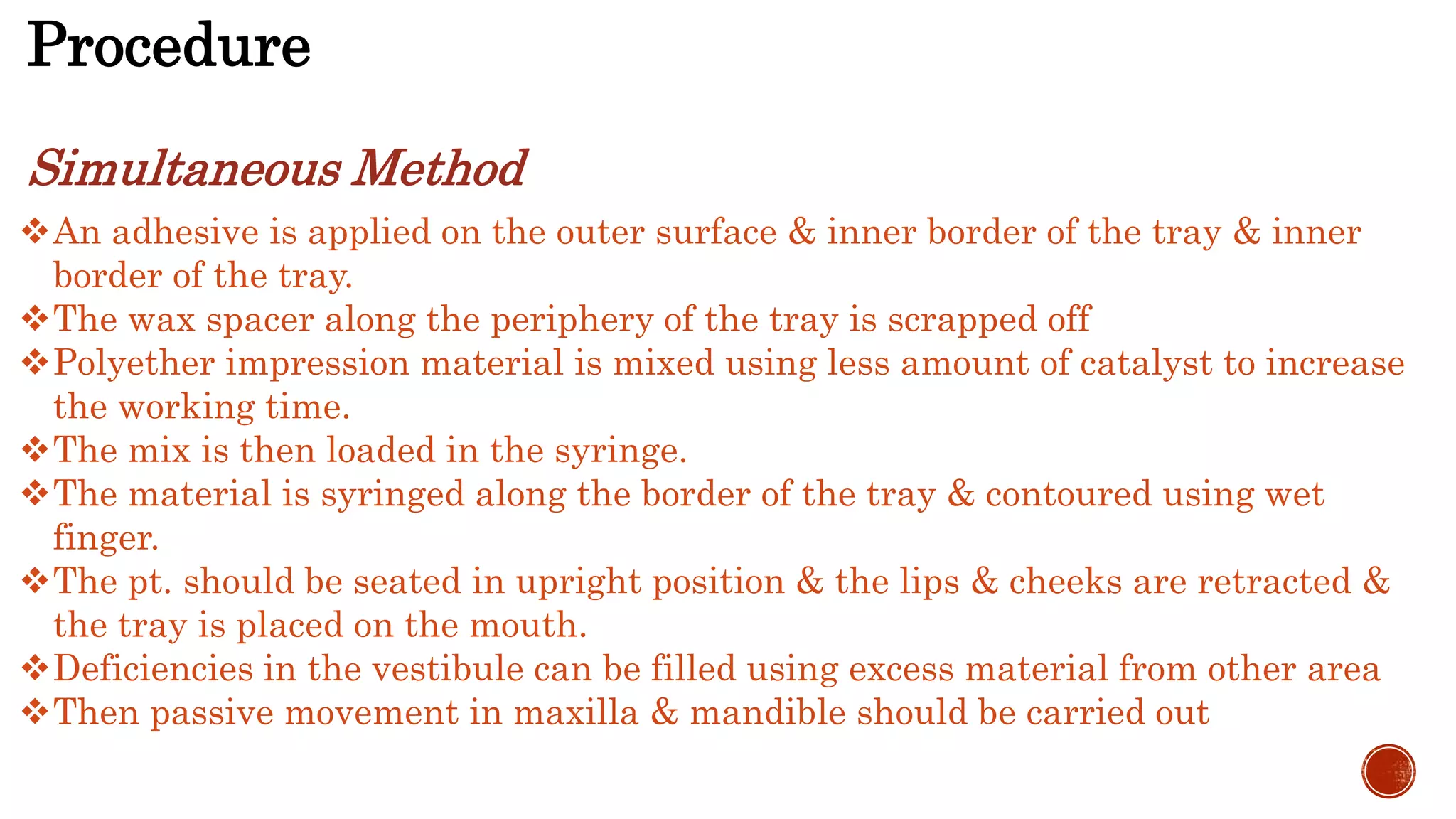 Border Moulding prosthodontics ppt | PPTX