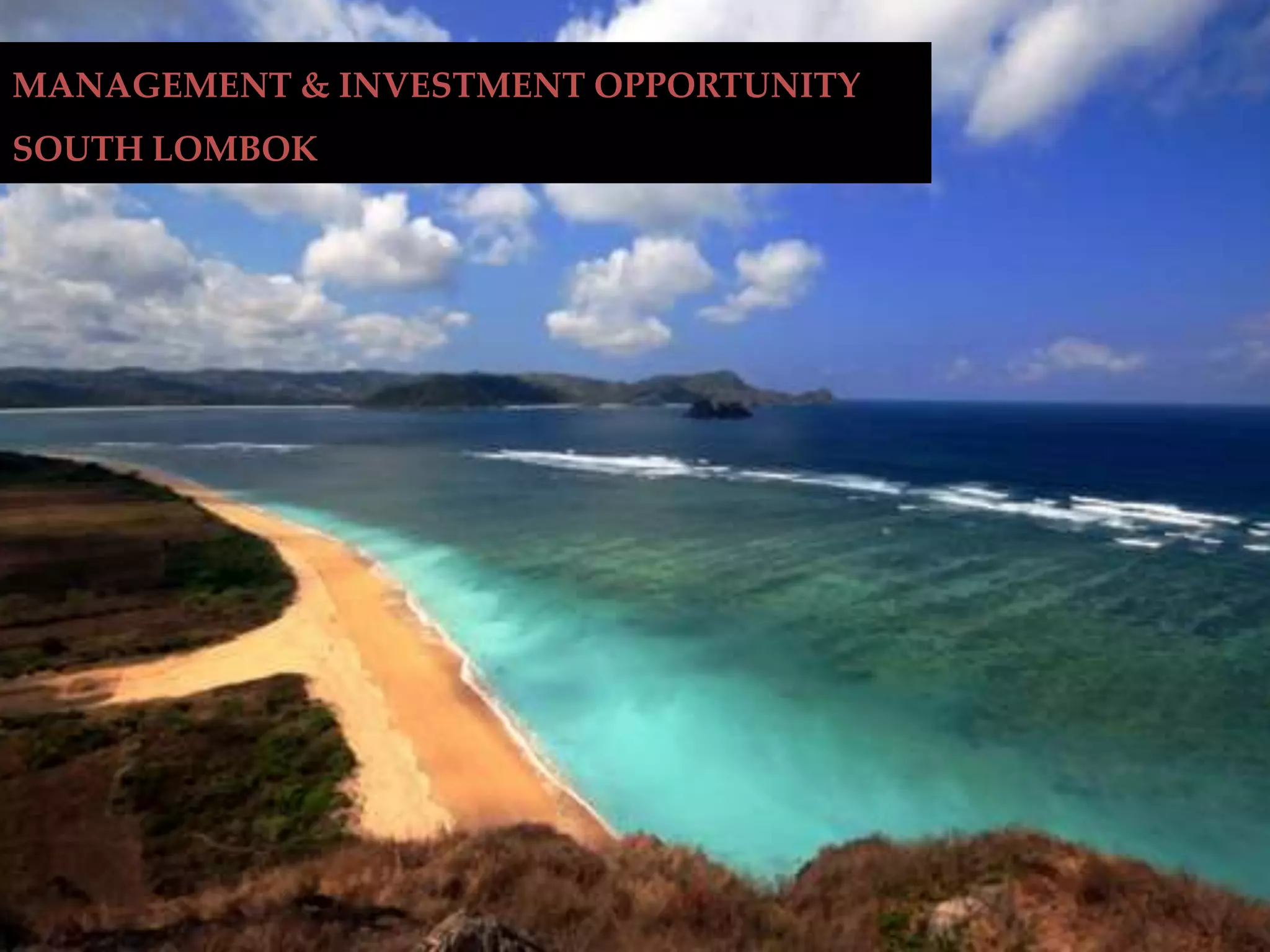 Evora Resort Serangan Lombok | PPTX