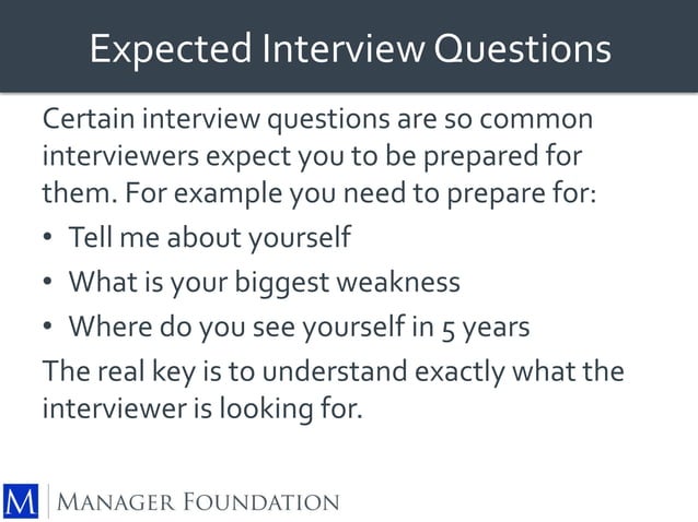 Interview Preparation