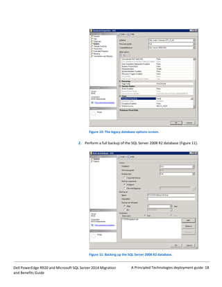 Dell PowerEdge R920 and Microsoft SQL Server 2014 Migration and ...