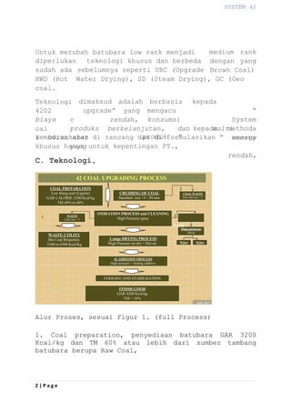 System 42 low gcv coal upgrading | PDF
