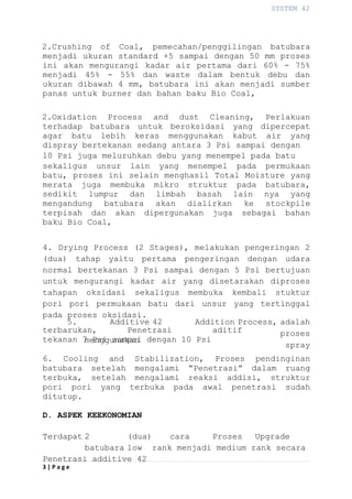 System 42 low gcv coal upgrading | PDF