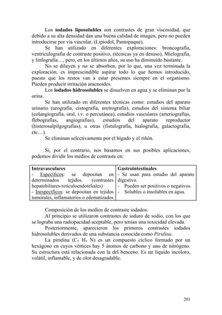 Contrastes utilizados en radiologia | PDF
