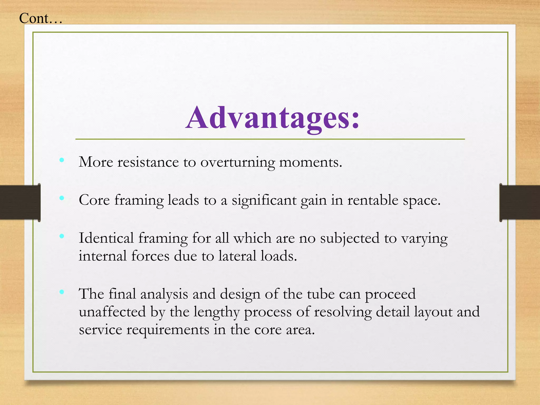 Tube structures and its type with comparison . | PPT