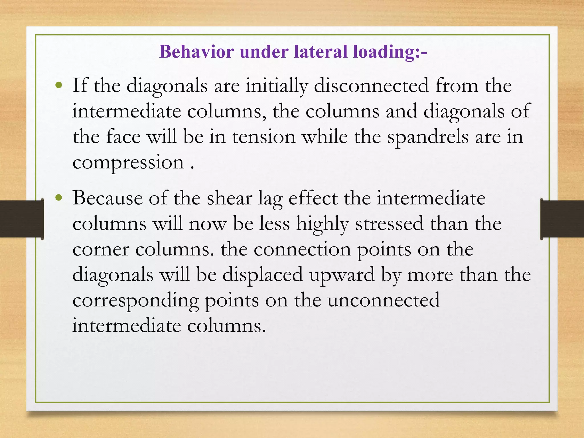 Tube structures and its type with comparison . | PPT