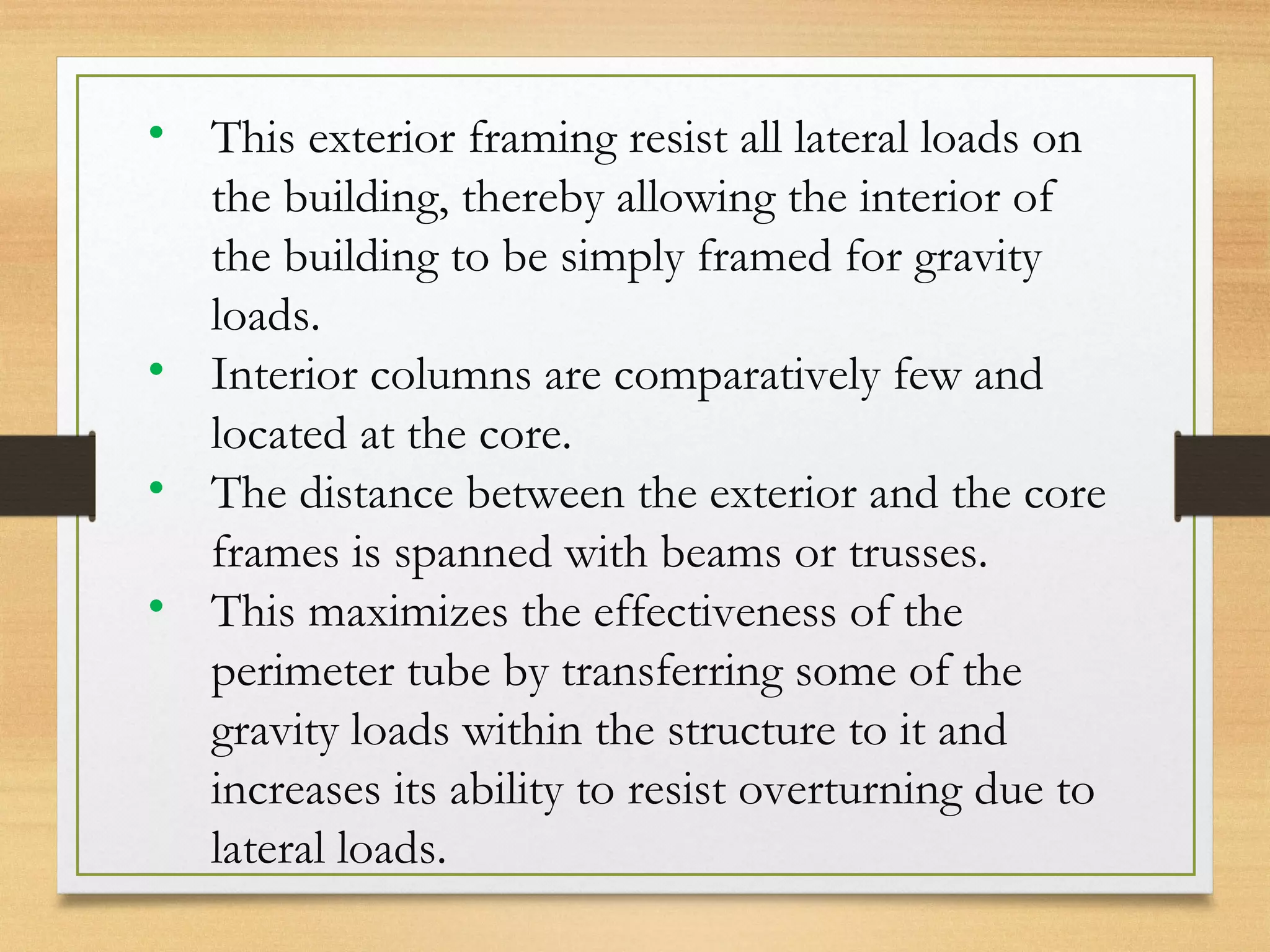 Tube structures and its type with comparison . | PPT