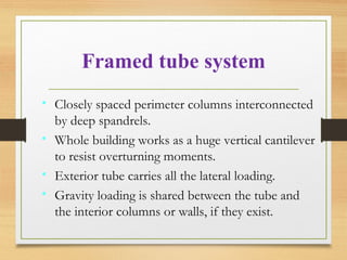 Tube structures and its type with comparison . | PPT