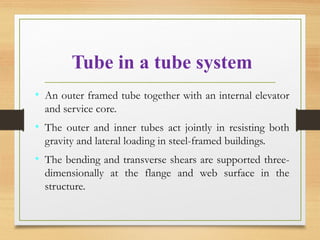 Tube structures and its type with comparison . | PPT