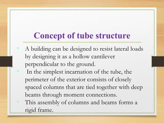 Tube structures and its type with comparison . | PPT
