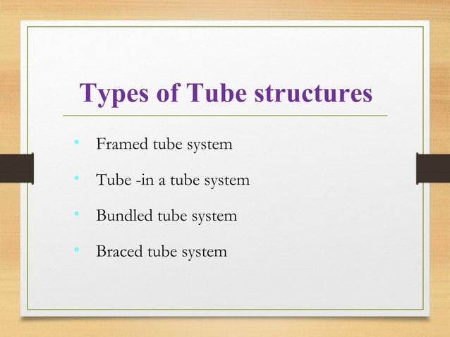 Tube structures and its type with comparison . | PPT | Physics | Science