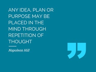 Mind Power Secrets on The Law of Repetition | PPT