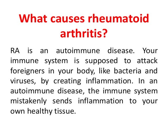 Rheumatoid Arthritis (RA) - Definition, Causes, Symptoms, Treatment a…