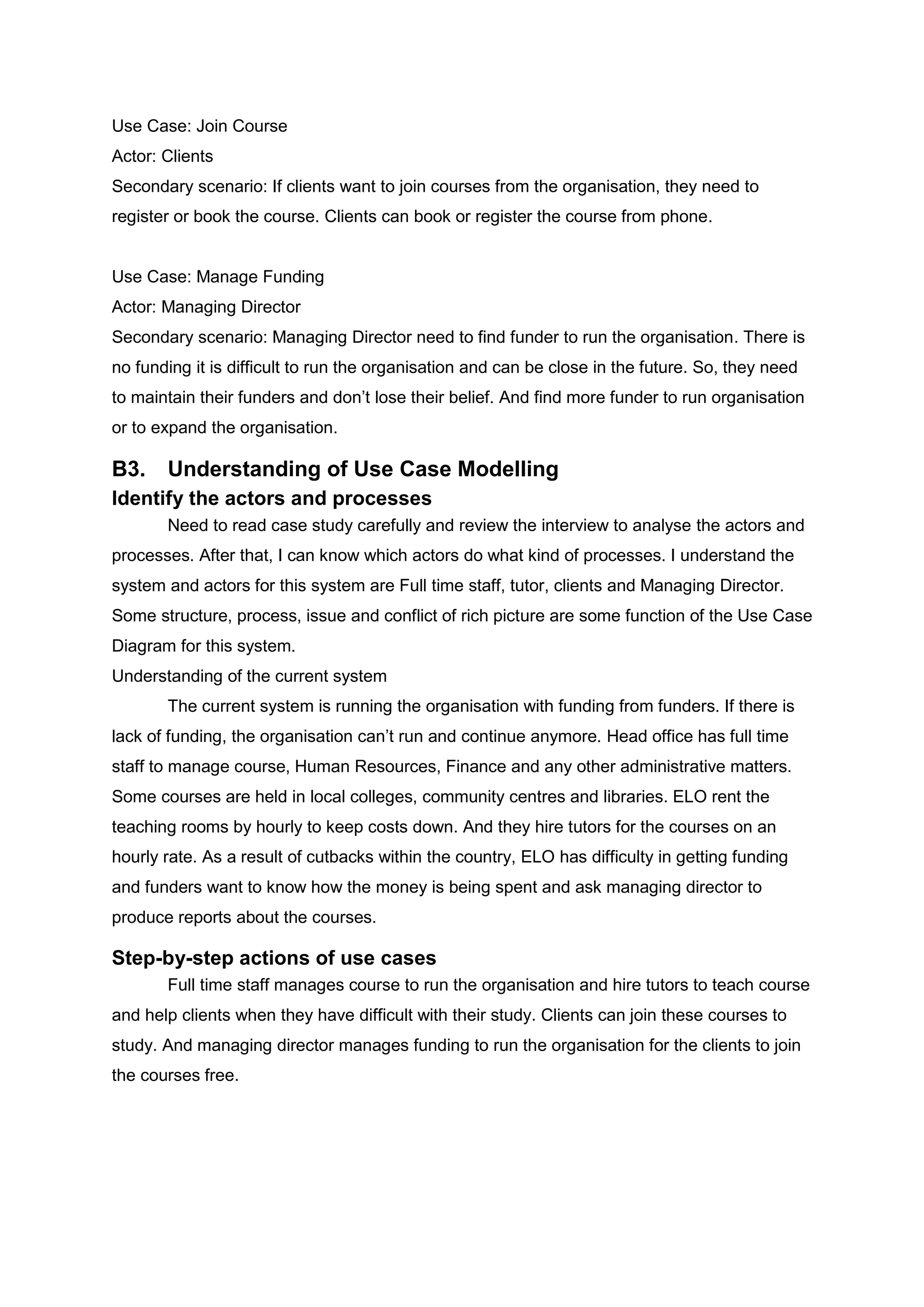 Information Requirements Analysis | PDF