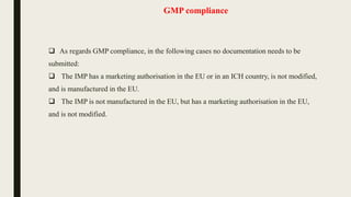 investigation medical products dossier | PPTX