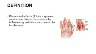 Case presentation on Rheumatoid Arthritis | PPTX