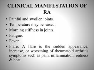 Pathophysiology of Rheumatoid Arthritis.pptx
