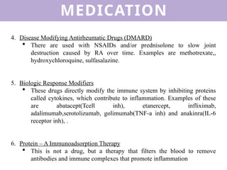 Rheumatoid arthritis clinical presentation pathology pptx | PPTX