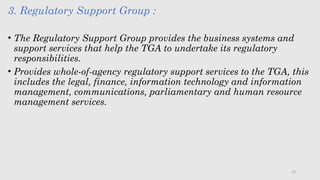 THERAPEUTIC GOODS ADMINISTRATION(TGA) - dive into Regulatory affairs ...