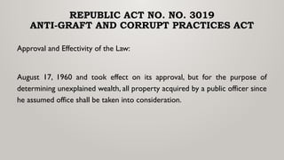 RA-3019 Anti Graft and Corrupt Practices Act .pptx