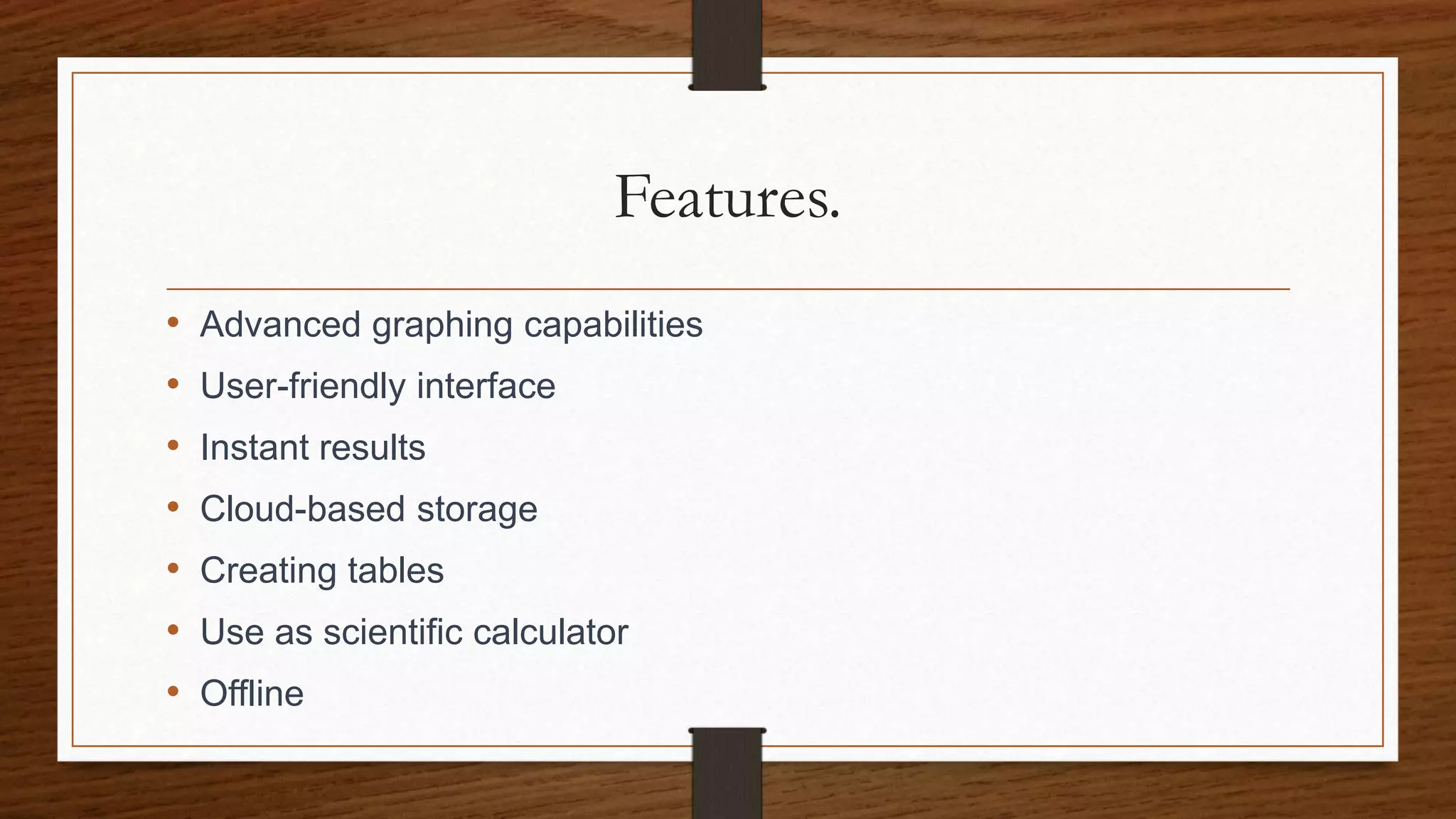 Desmos graphing calculator app | PPTX