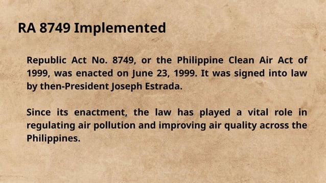 RA-8749.pptx Environmental Science Engineering | PPT