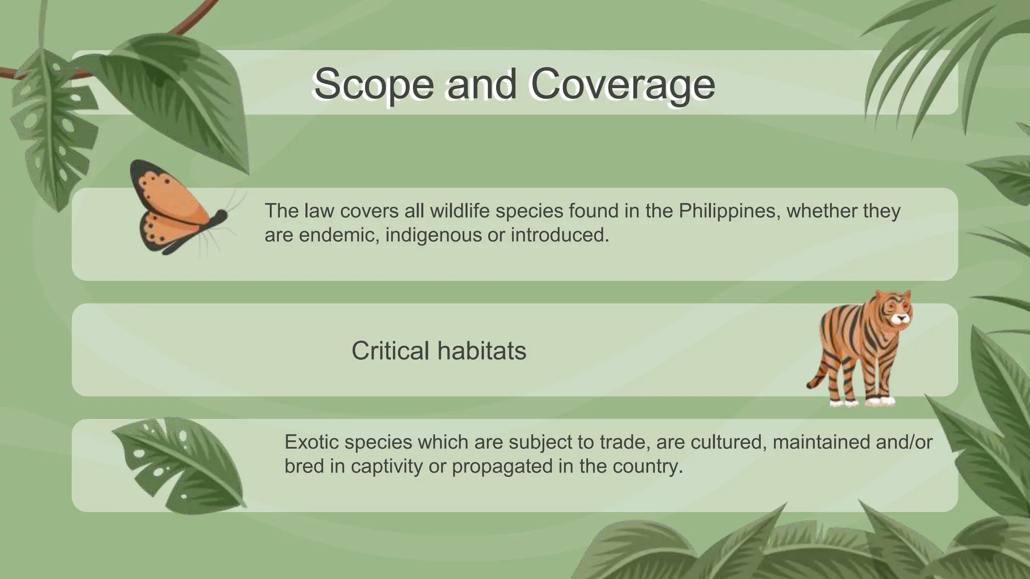 Republic Act. No. 9147 or the Wildlife Resources Conservation and ...