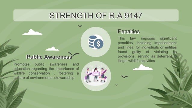 Republic Act. No. 9147 or the Wildlife Resources Conservation and ...