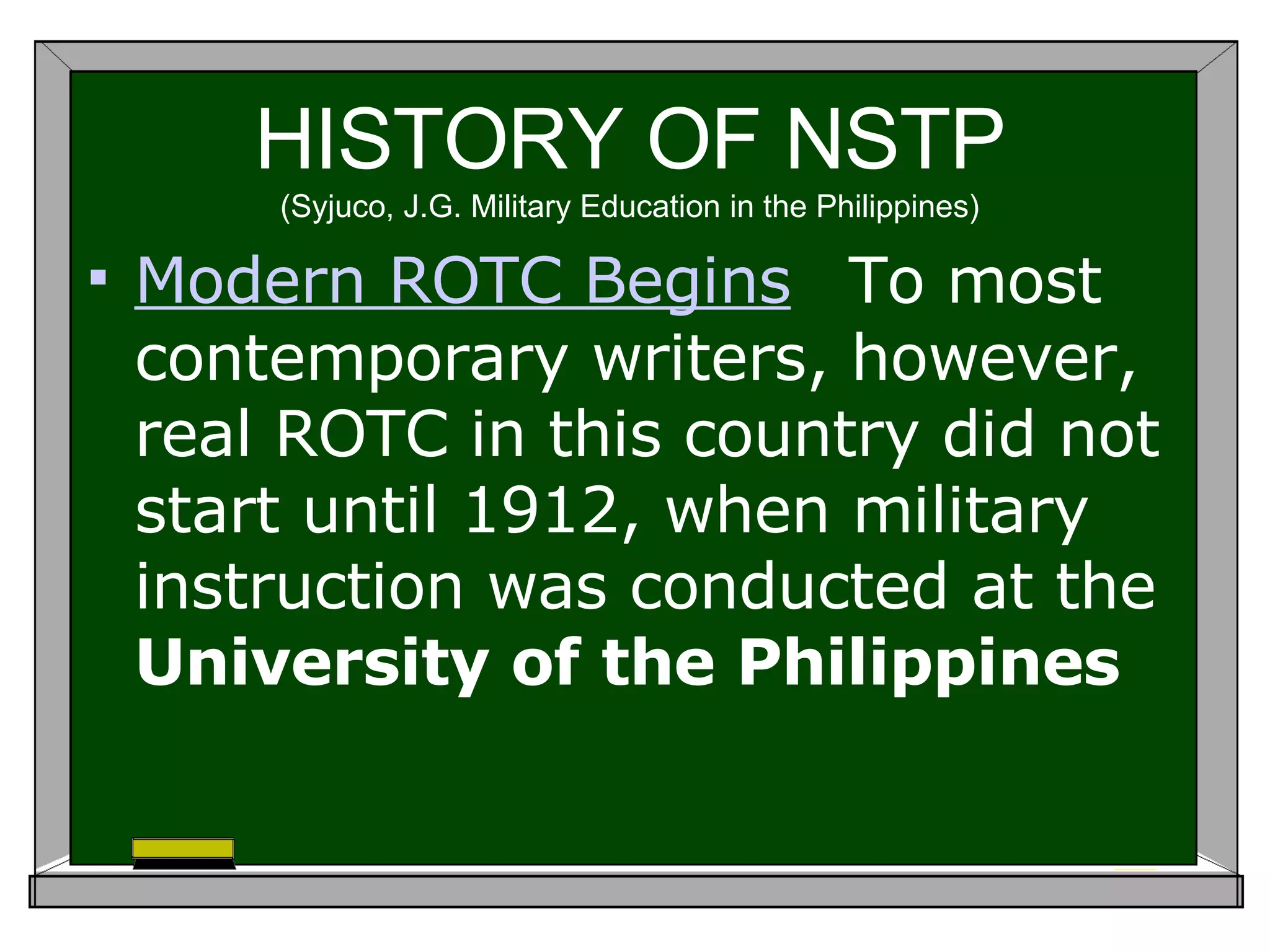 RA 9163 - NSTP Act | PPT
