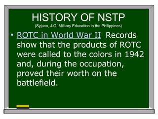RA 9163 - NSTP Act | PPT