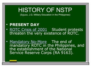 RA 9163 - NSTP Act | PPT