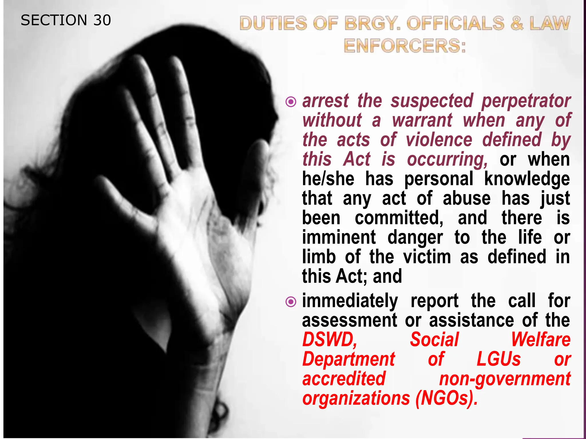 RA-9262-Anti- Violence Against Women and Their Children Act of 2004-ppt ...