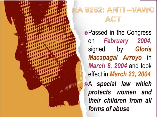RA-9262-Anti- Violence Against Women and Their Children Act of 2004-ppt ...