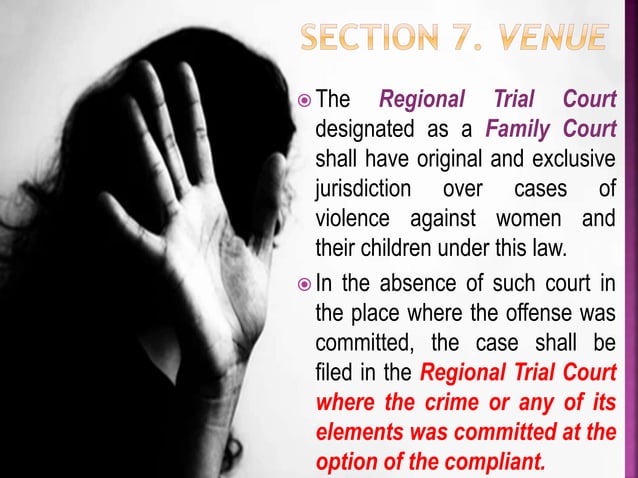 RA-9262-Anti- Violence Against Women and Their Children Act of 2004-ppt ...