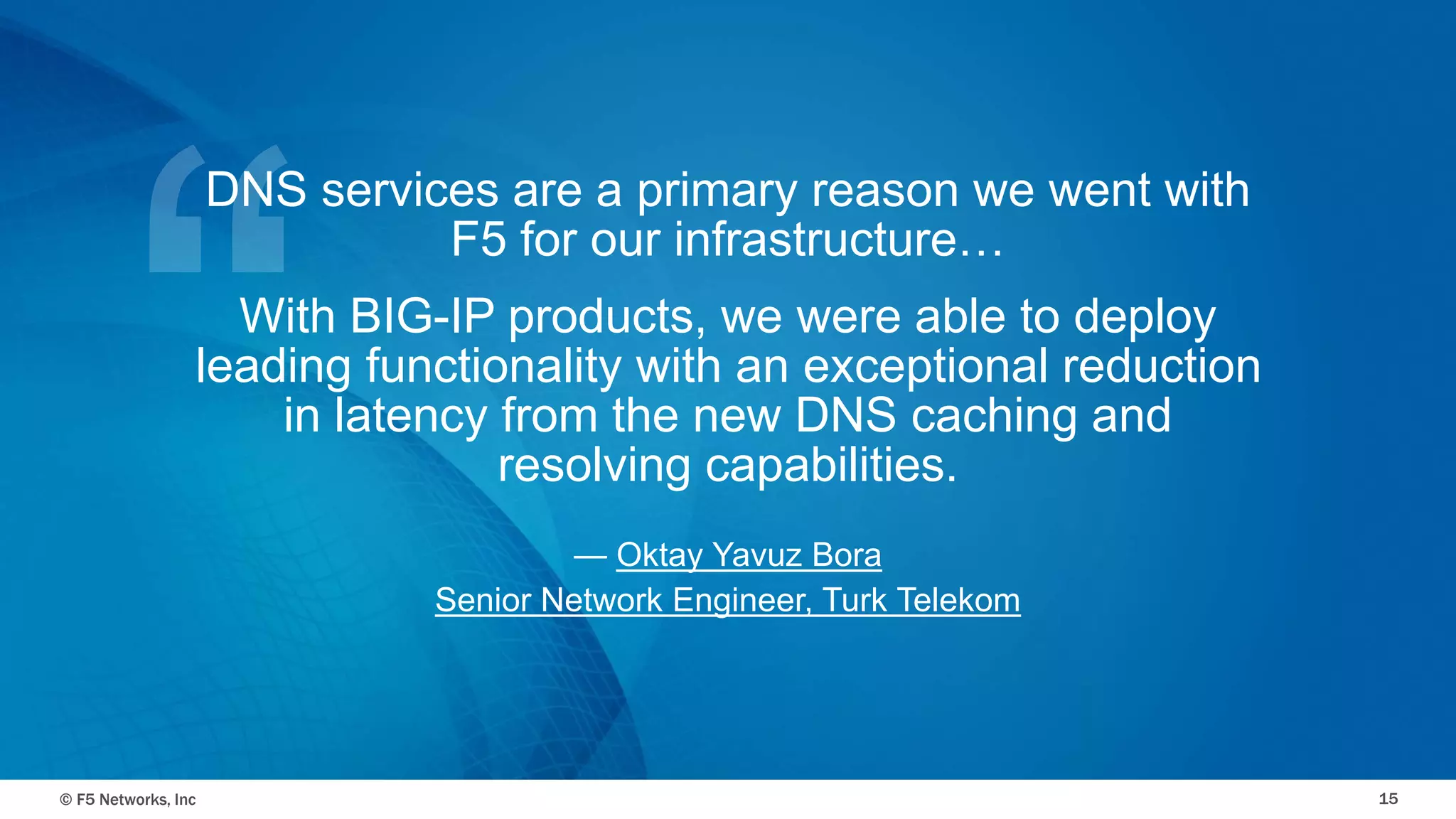 F5 Networks Intelligent DNS Scale | PPTX