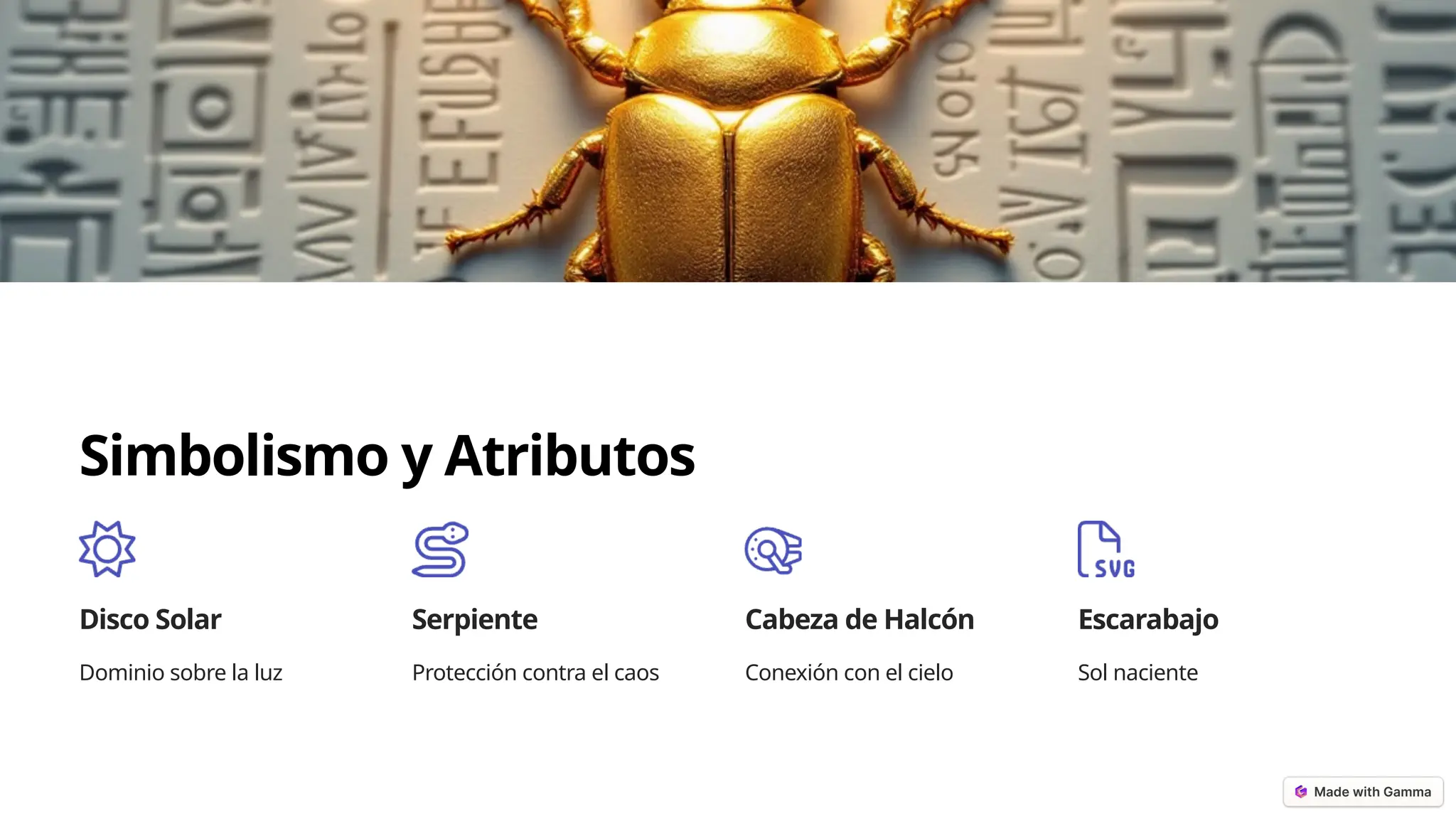 Ra: El Dios del Sol y la Creación en el Antiguo Egipto | PPT